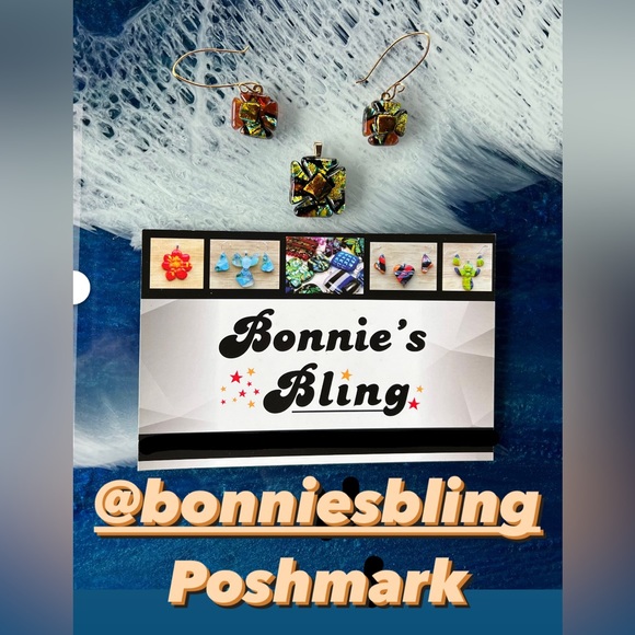 Bonnie’s Bling | Jewelry | Bonnies Bling One Of A Kind Fused Glass ...
